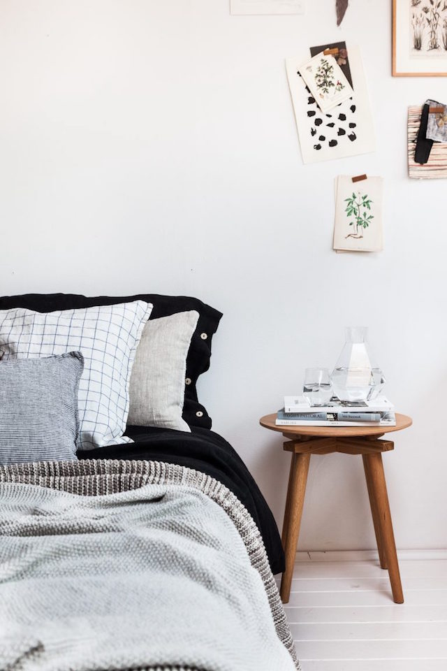 my scandinavian home: A studio is transformed into a lovely guest room