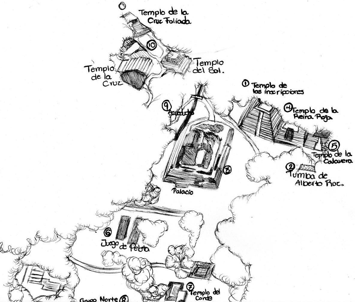 Palenque,Chiapas. Paraíso Cultural y Natural: Ubicación de Palenque ...