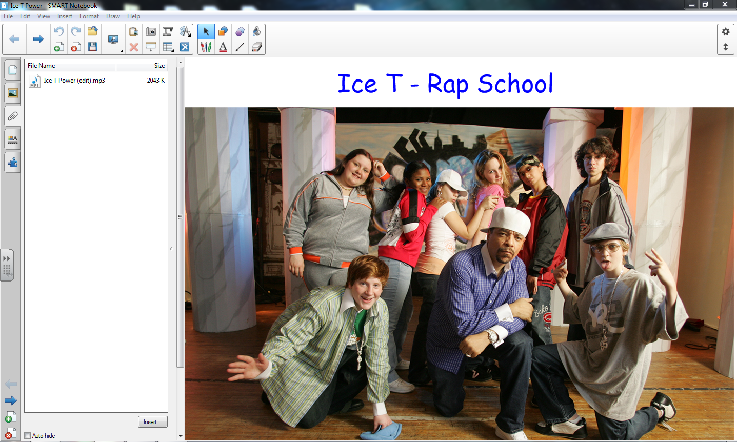 Ice T's Rap School (Lesson Plan) - Chase March - Official Site