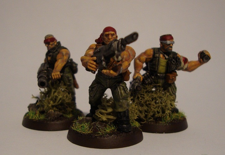 Catachan junglefighters by Zacret: Catachan update