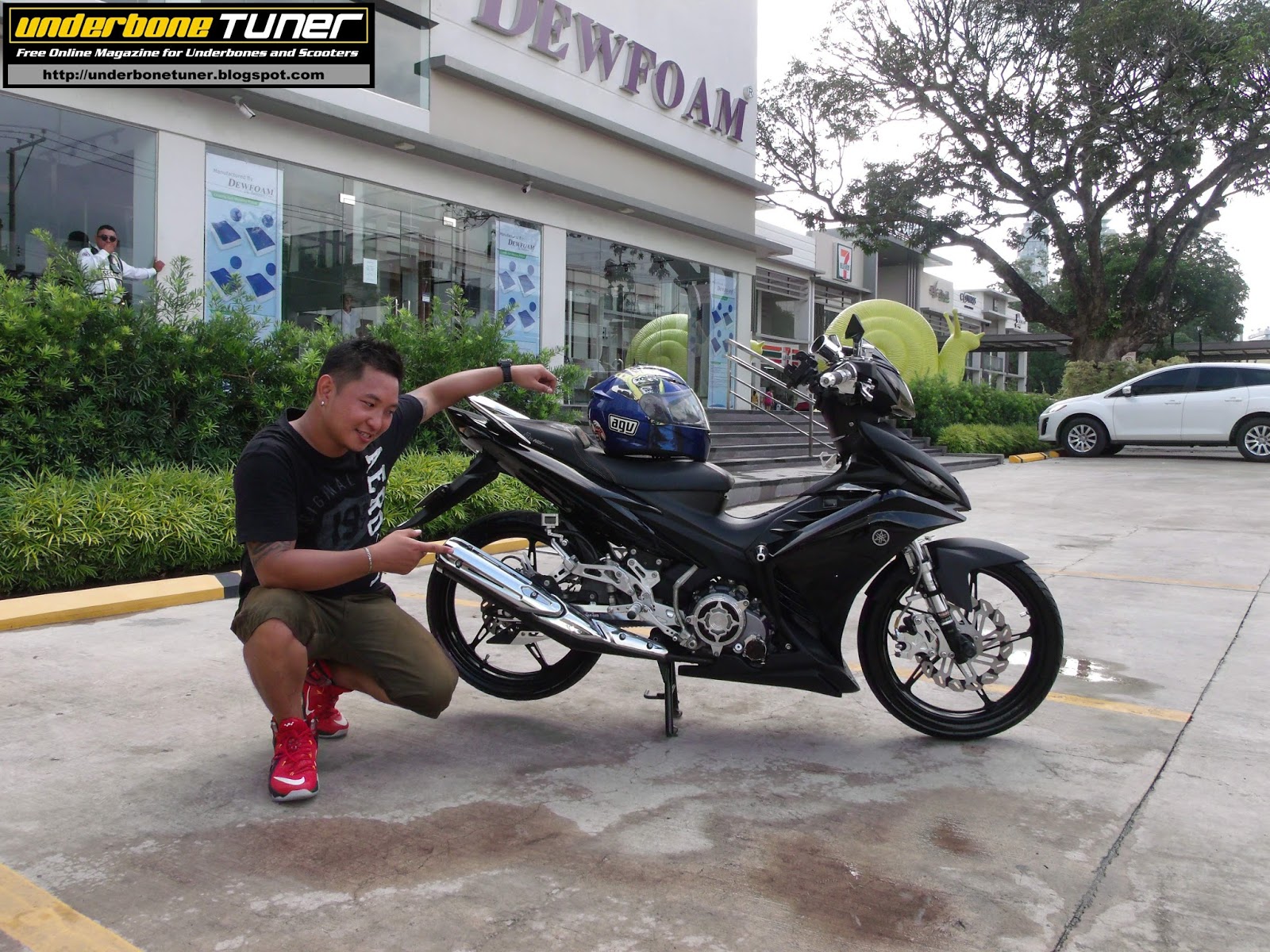 underbone tuner: The Dark Knight rises : Modified Yamaha Sniper 135 ...