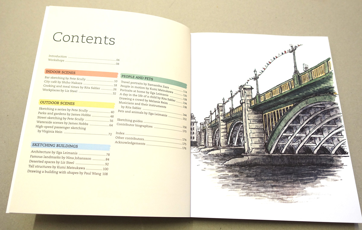 New Book: Creative Sketching Workshop - Liz Steel : Liz Steel