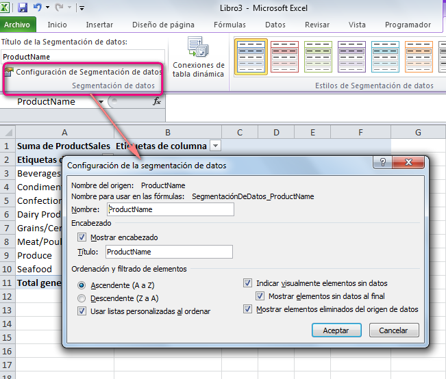 Jld Excel En Castellano Usar Microsoft Excel Eficientemente Tablas Dinámicas En Excel 2010
