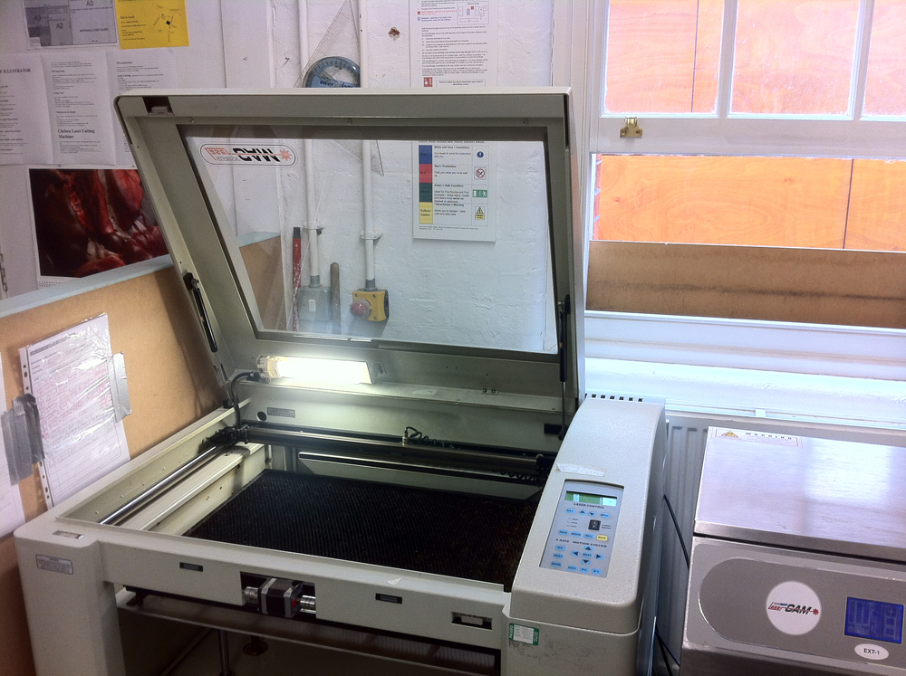 Workbench: Laser Cutting at Chelsea
