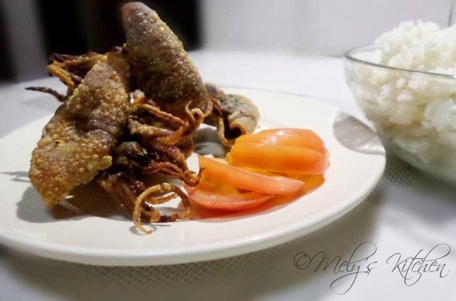 Mely's kitchen: The Crispy Pusit