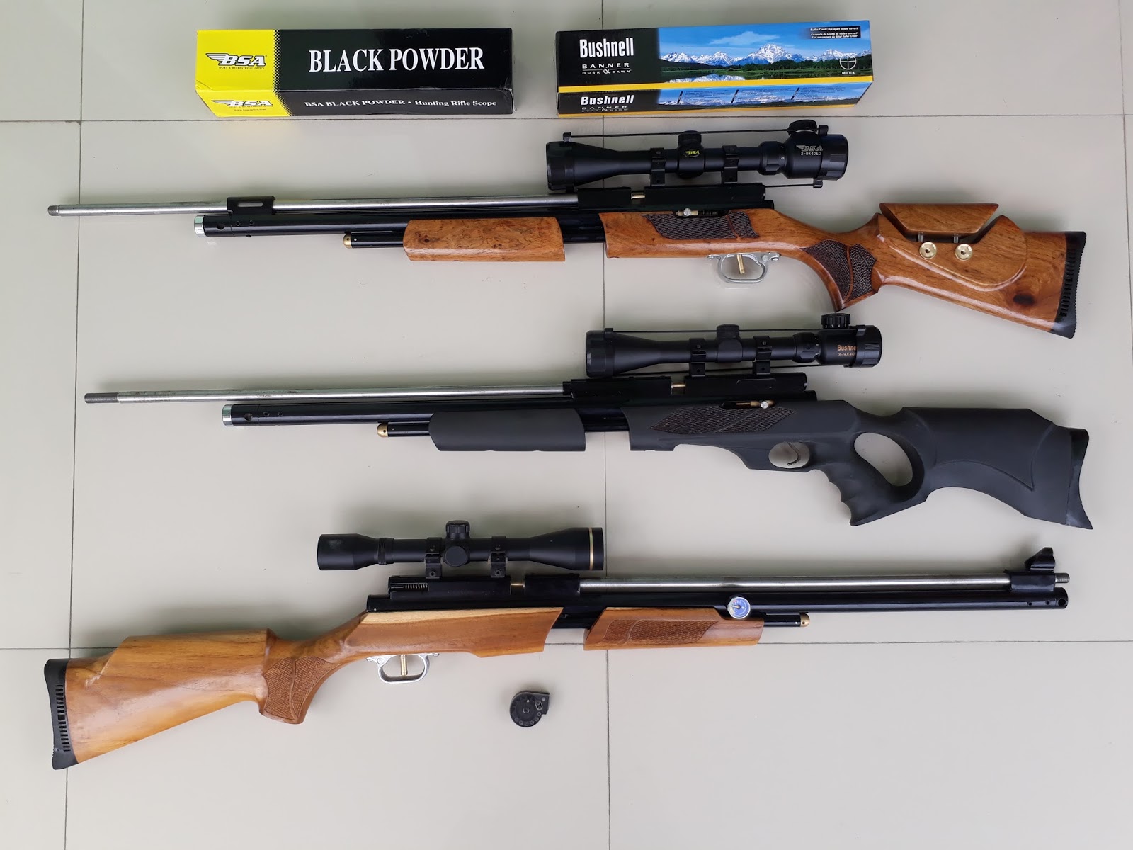 Senapan Angin Gejluk atau Locok dan PcP