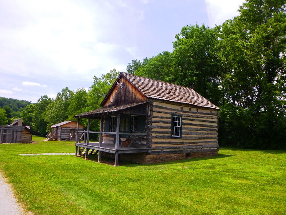 The Log Blog: Some of the cabins at Daniel Boone Home & Heritage Center ...
