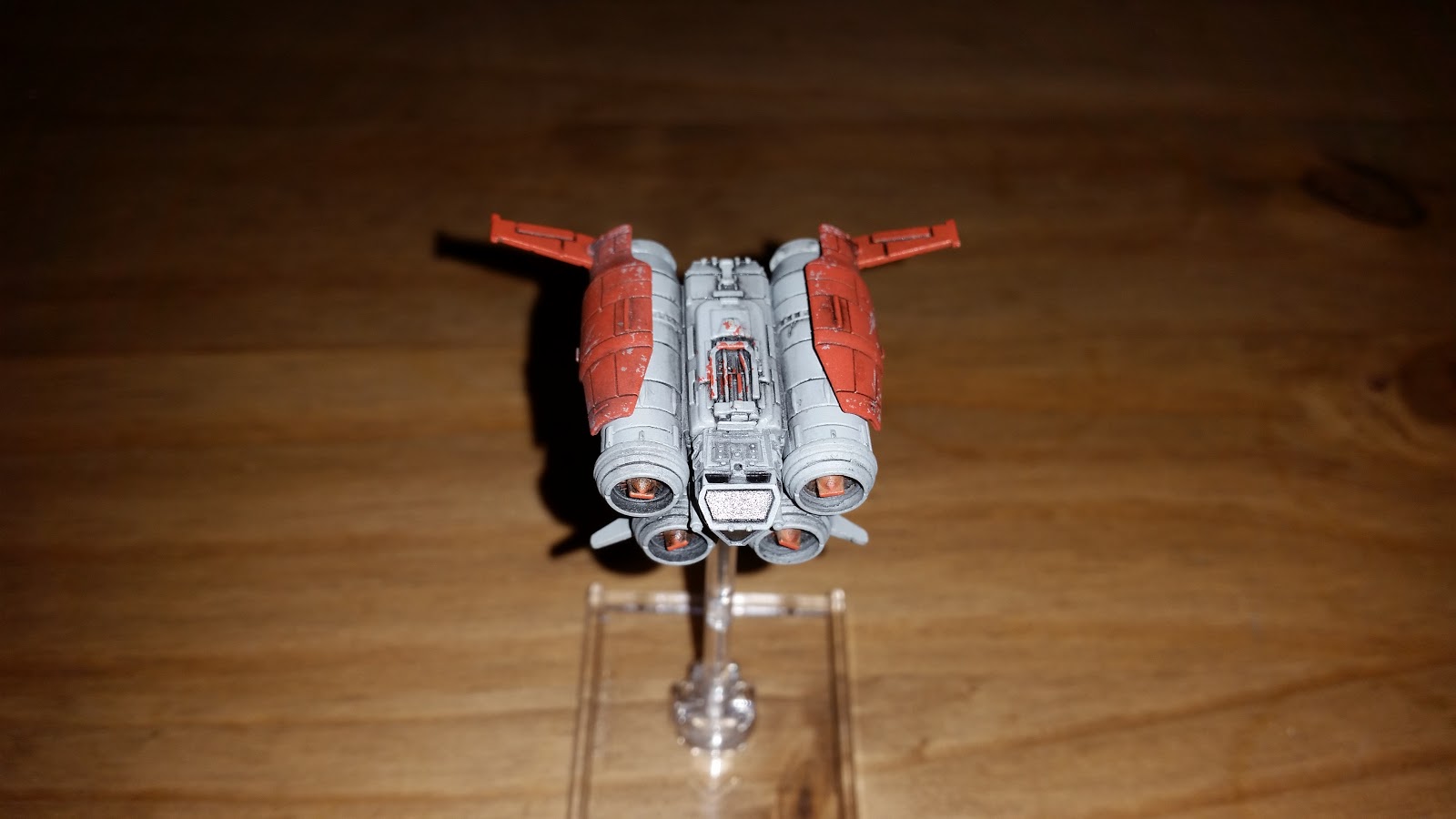 Star Wars X-Wing miniature Game Quadjumper unboxing and review