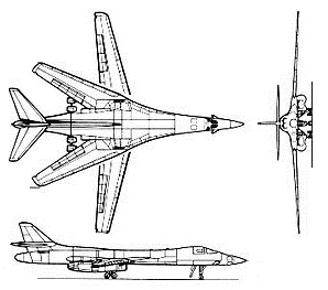 aerosngcanela: Rockwell B-1 Lancer