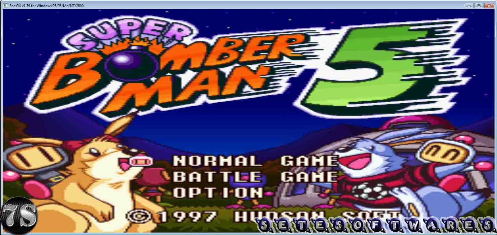 Super Bomberman 5 - Rom Snes9x Super Nintendo