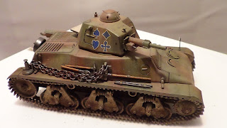 Size's military scale models: Bronco Hotchkiss H39 (part 5) - tank finished