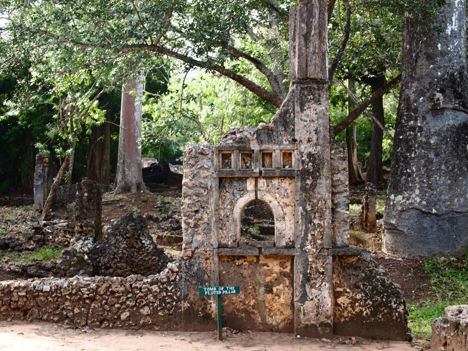 The Azanian Sea: Gedi Ruins, south of Malindi, Kenya Coast