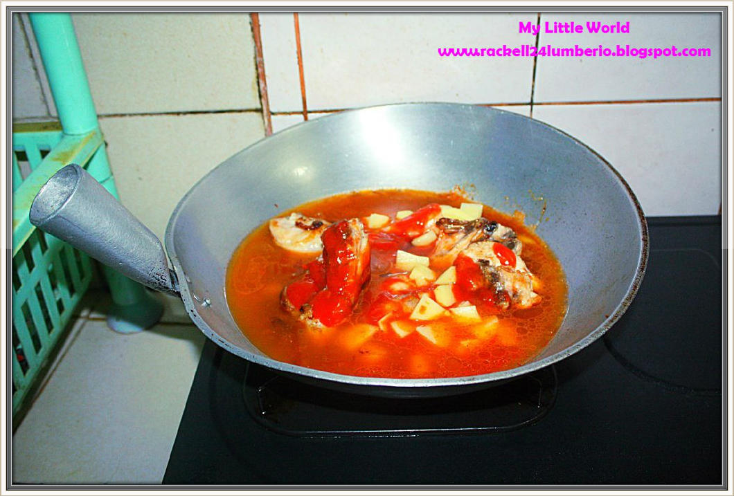 Certified Wife Cooked: Chicken Guisado | My Little World by Mommy Rackell