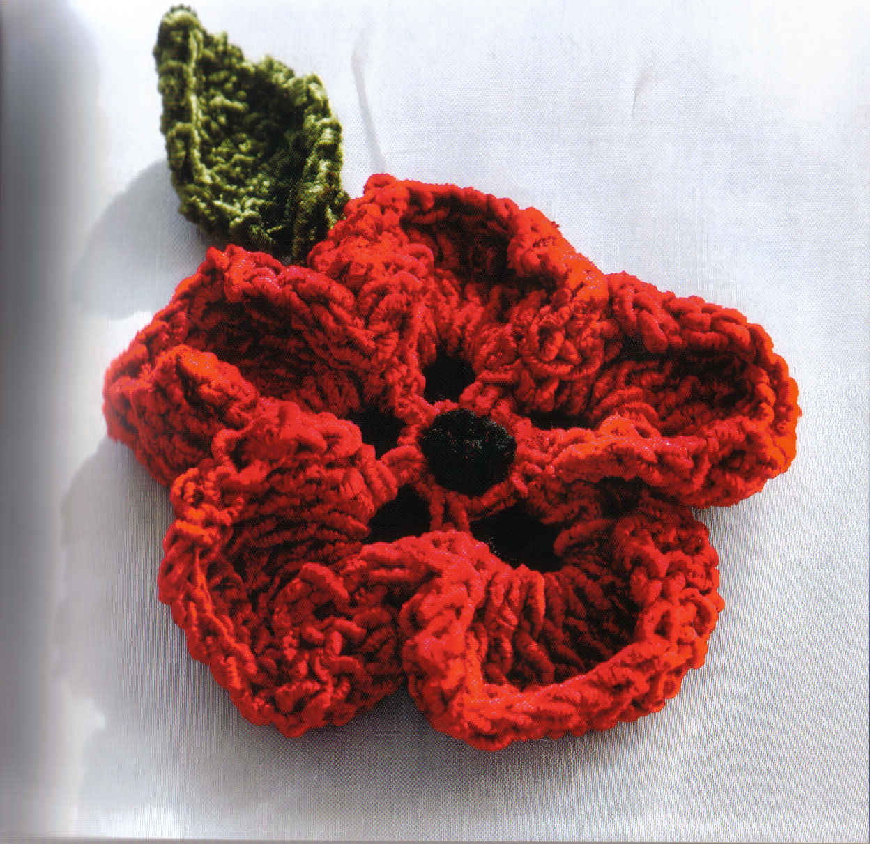 Flor de crochet - Imagui