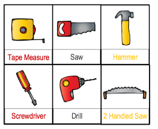 Tools Printable ~ Preschool Printables