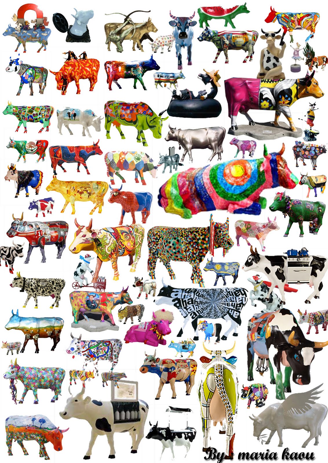 mariakaou: COWPARADE