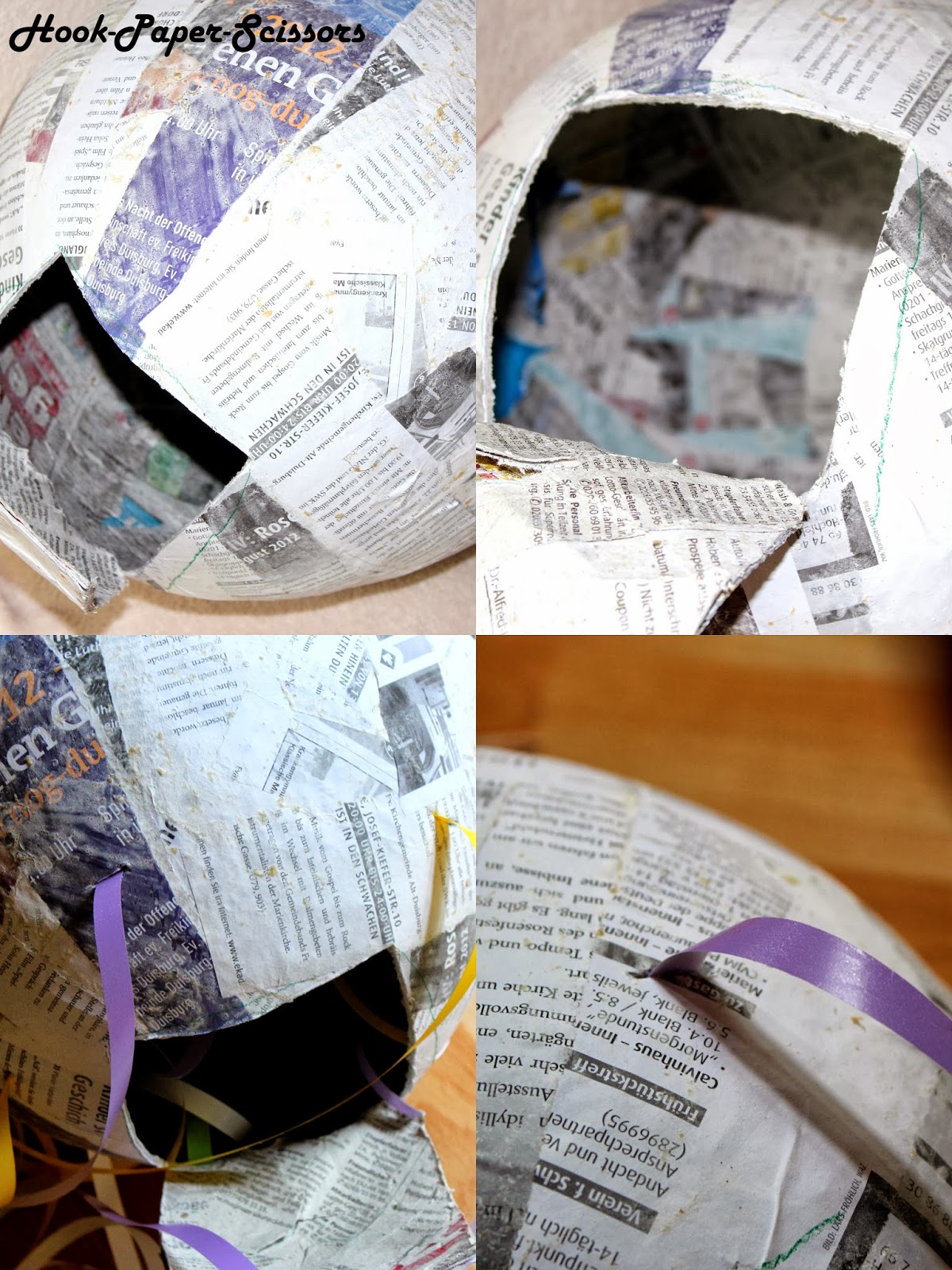 Hook-Paper-Scissors: Pull String Piñata - DIY