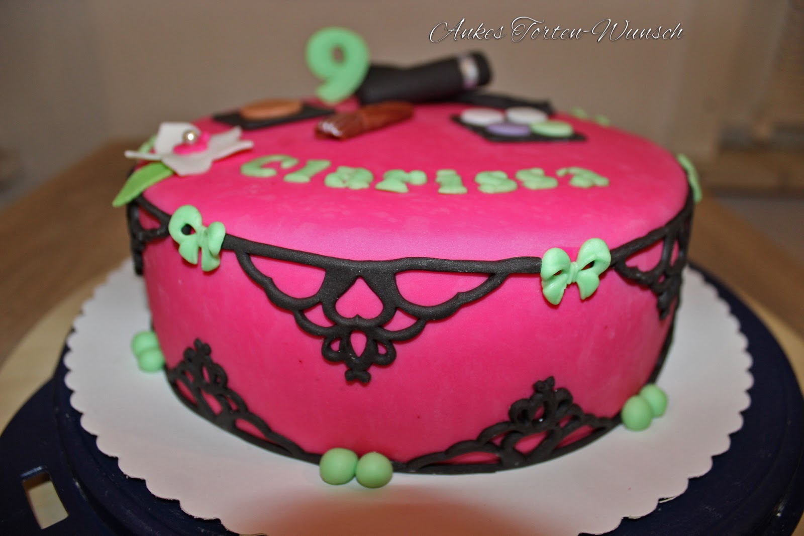 Mädchen Torte Makeup Schminke Kids Top Model