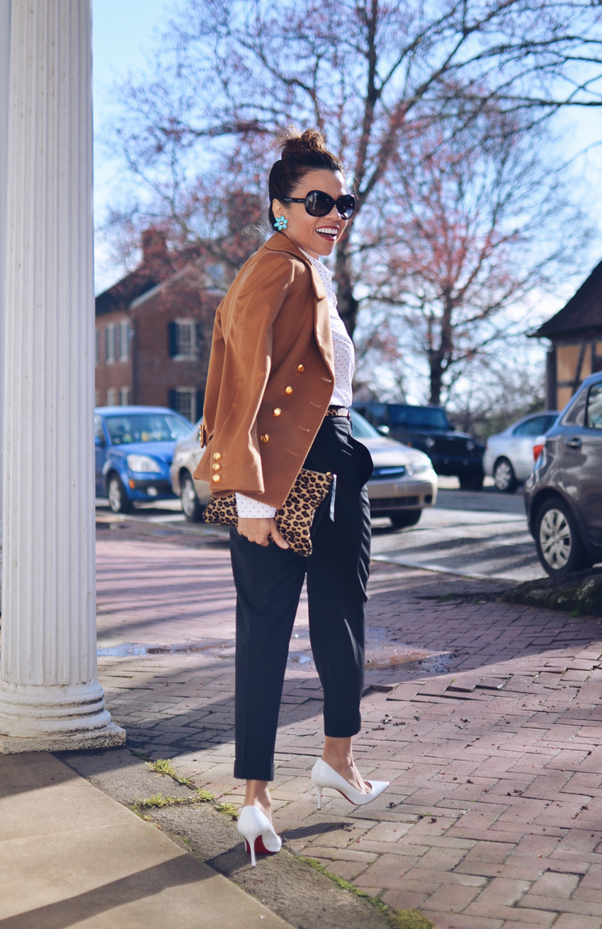 Monday Work Outfit - Mixing Prints Without Looking Too Loud | MY SMALL ...