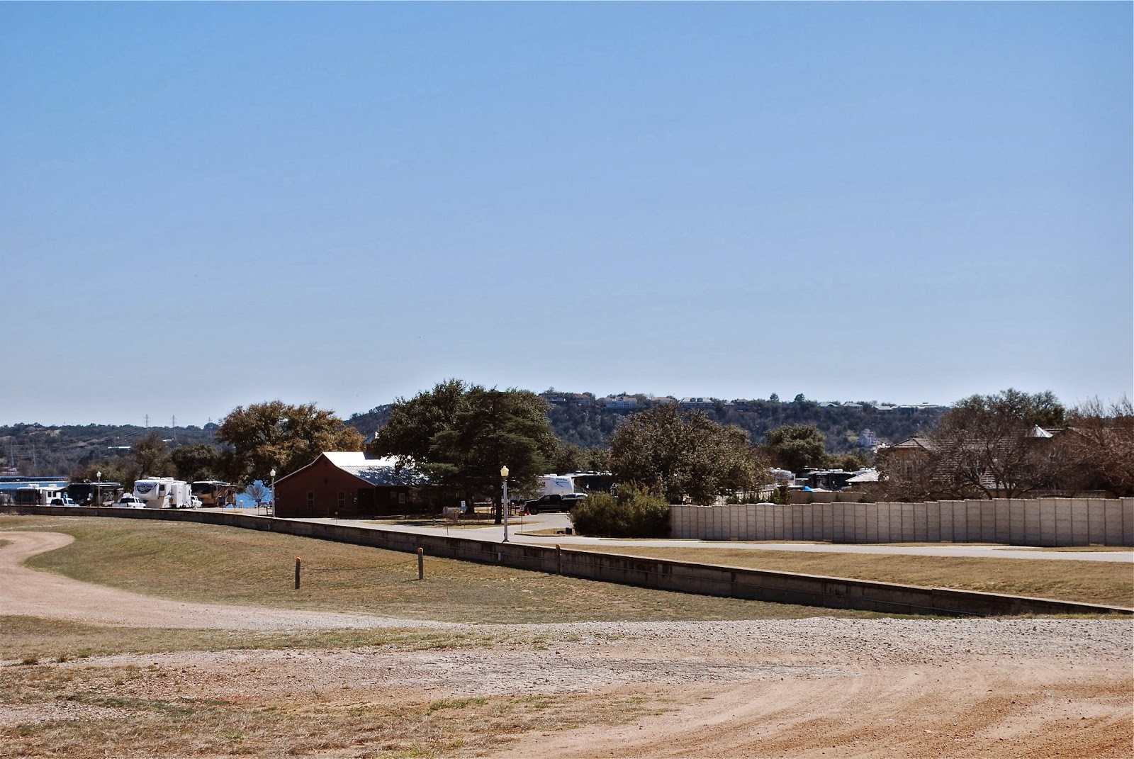 BLUE SKY AHEAD: Sunset Point RV Resort, Texas