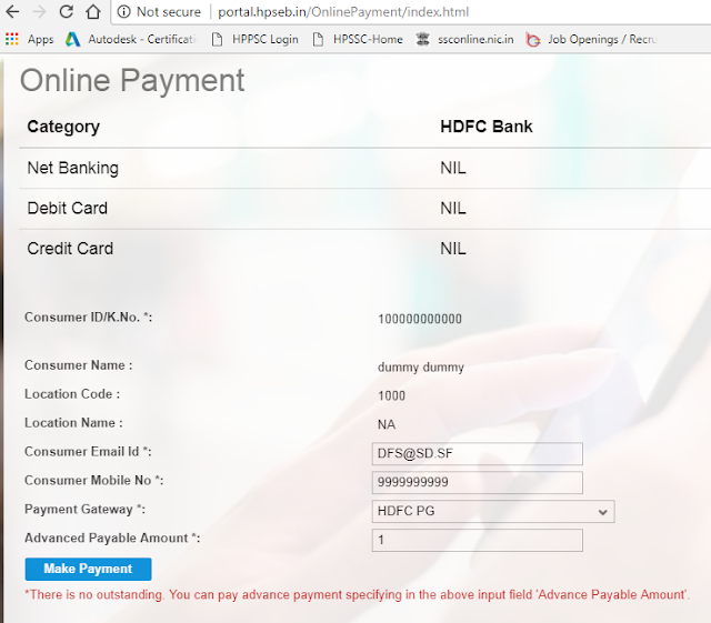 How to pay your Electricity bill online in HP on HPSEB (Himachal ...