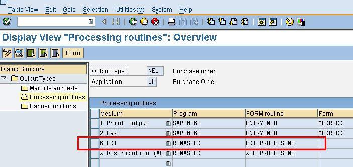 ABAP Mania: Sending a Purchase Order by IDoc via EDI