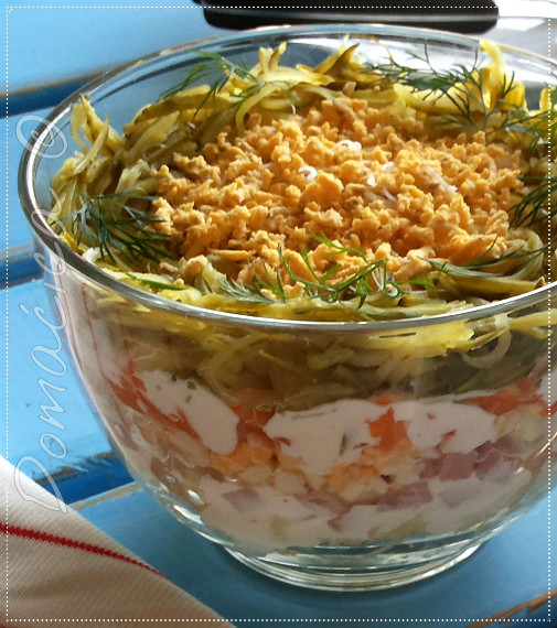 Provereni recepti - Books and Cook: Mimoza salata