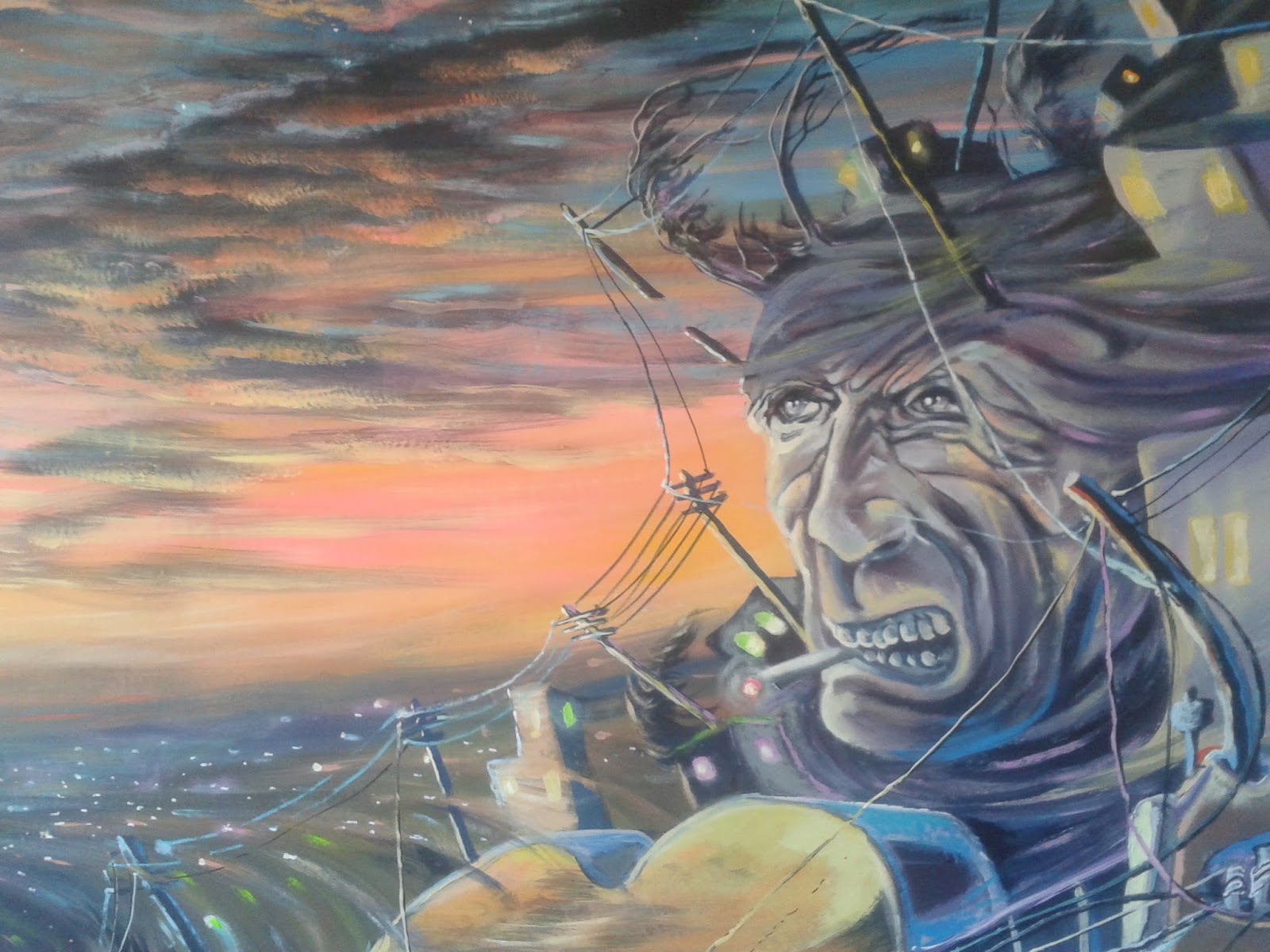 Pinturas de barrio de Cesar Barrientos: enero 2017