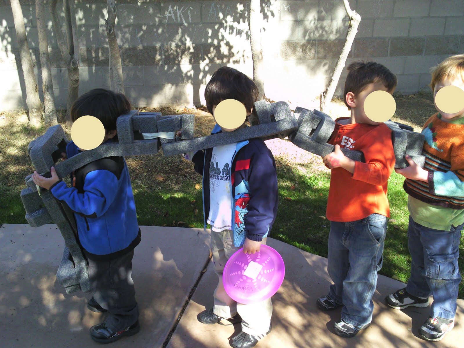 Play-Based Classroom: Exploring wind with a parachute