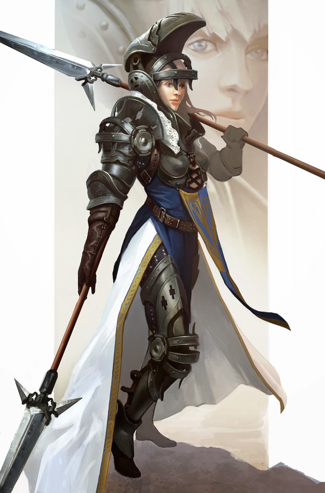 Lancer_knight by Bruno Gauthier Leblanc | Fantasy concept art, Concept ...