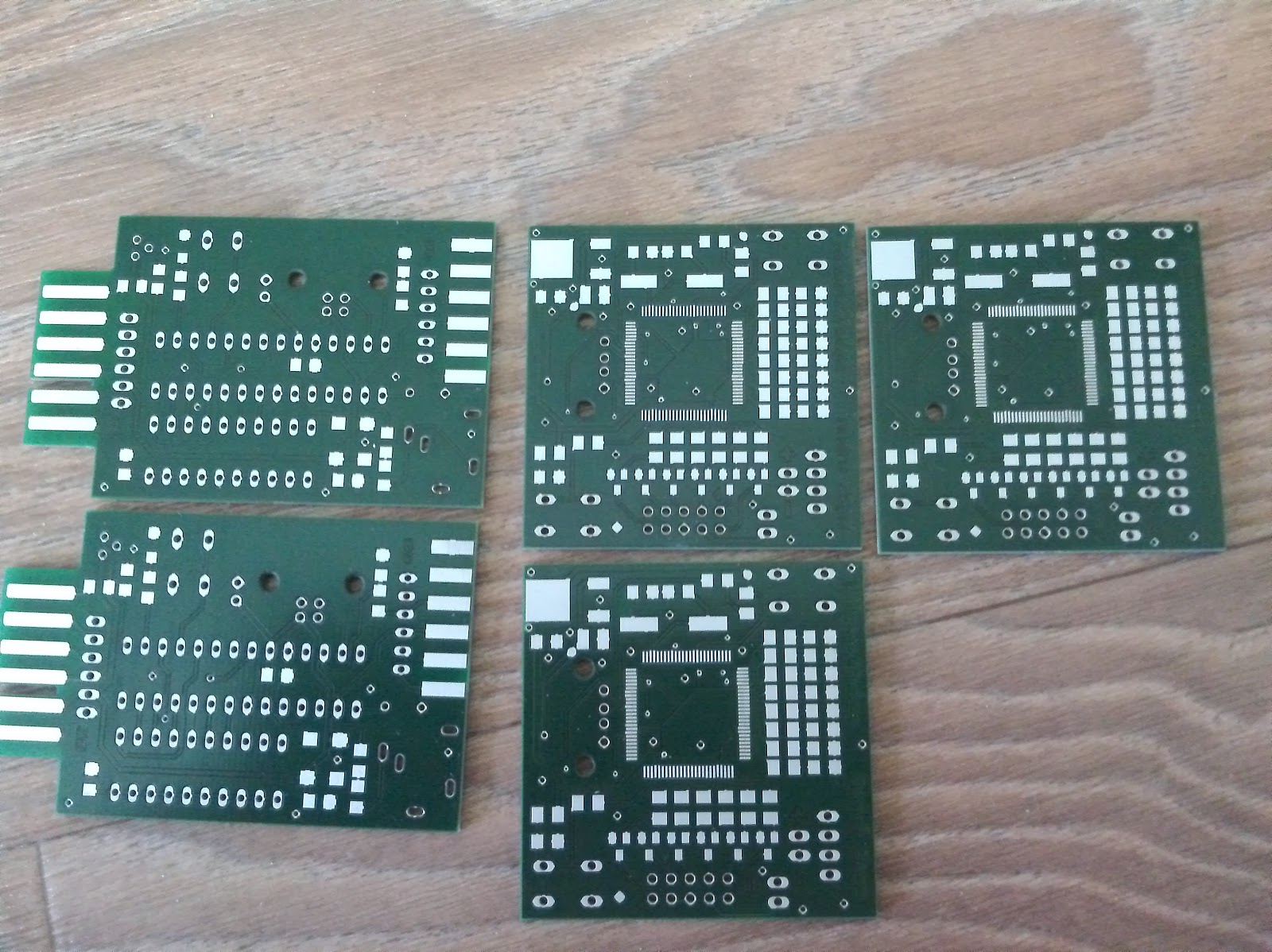 Slamy's Electronics Lab: PCBs for USB Datasette and Wiimote2Amiga arrived