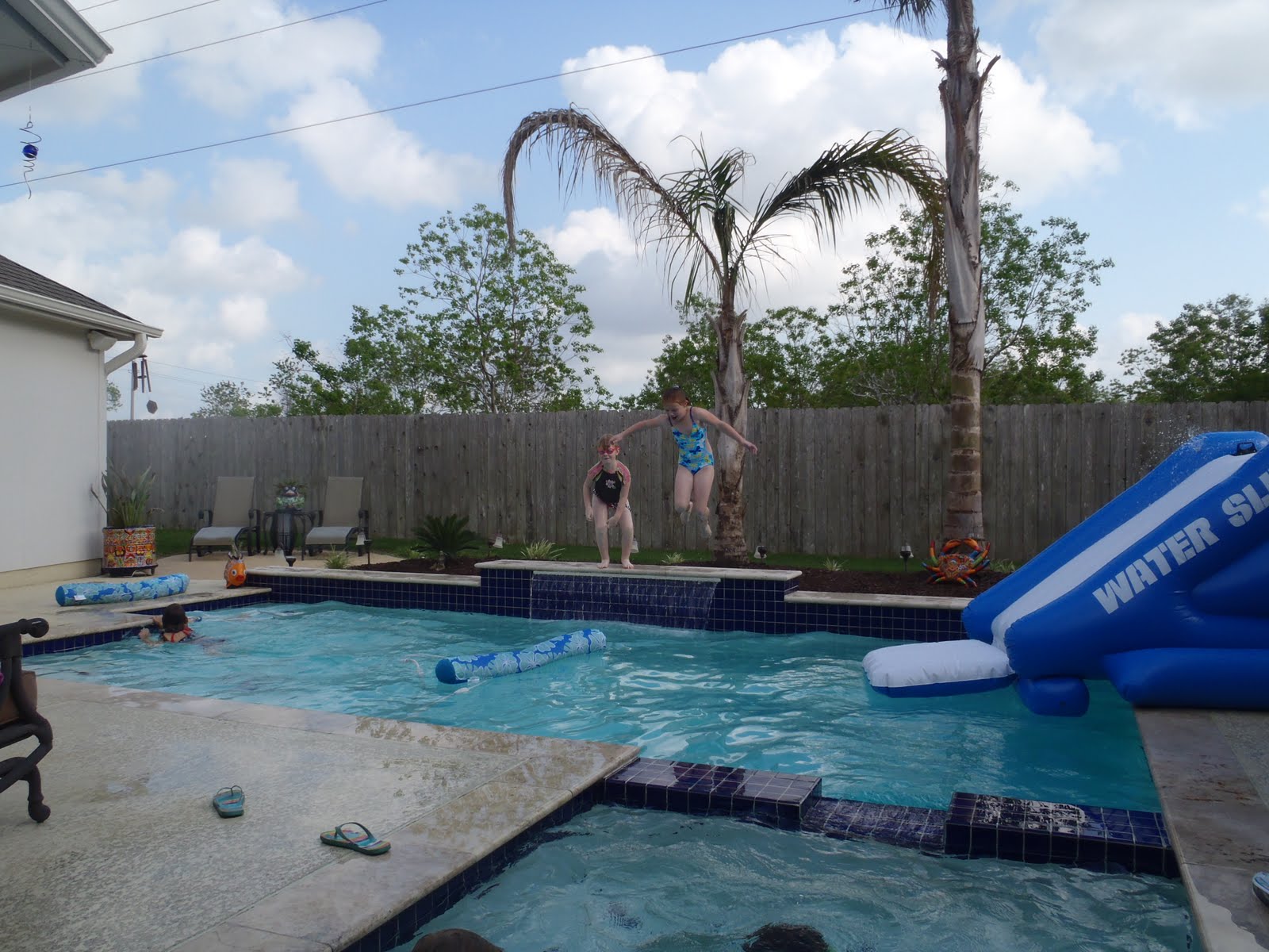 The Segelken Family: Pool day at a friends