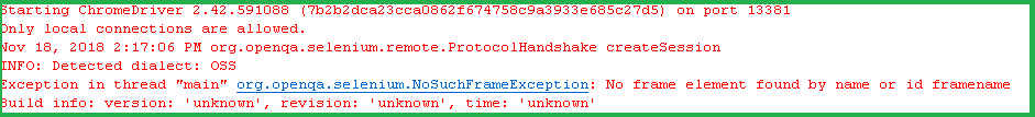Different Types Of Exceptions In Selenium Webdriver Selenium Webdriver Tutorial Selenium