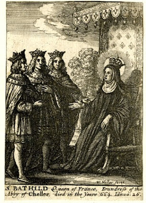 ORTHODOX CHRISTIANITY THEN AND NOW: Saint Bathild, Queen of France and ...