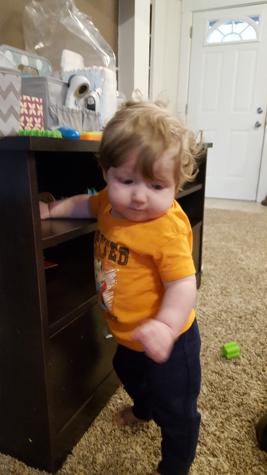 WHEN YOUR YOUNG ONES LEARN TO STAND UP...