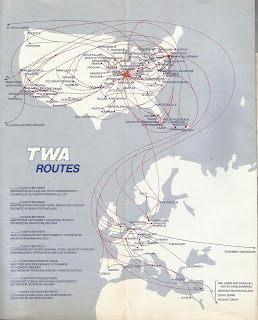 Airline memorabilia: TWA (1988/1989, 1989)