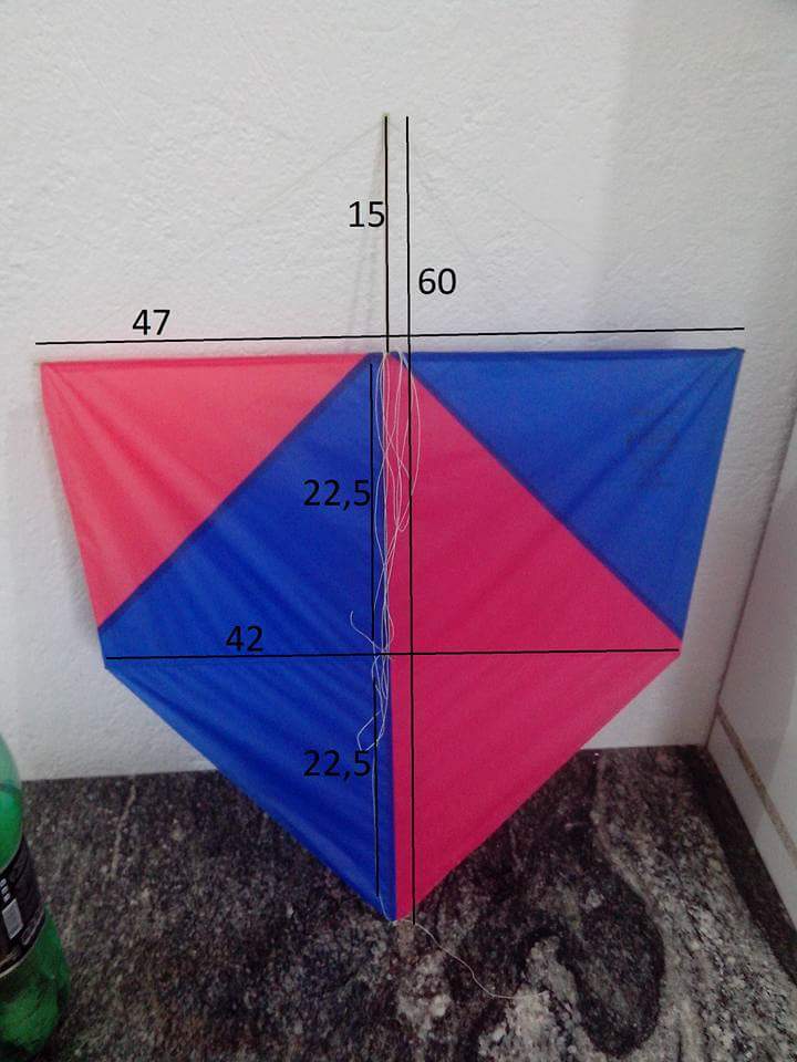 MEDIDAS PIPA DE 60CM - Renatinho8263 - Pipas,Tutoriais, Vídeo Aulas ...