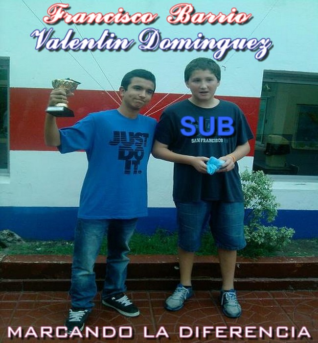 Francisco Barrio y Valentin Dominguez