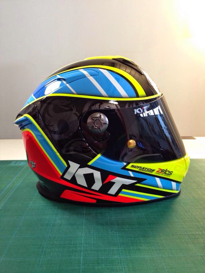 Racing Helmets Garage: KYT X.Simeon 2015 by Scratchi Design - painted ...