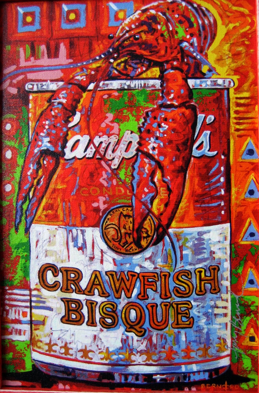 Living Rootless: Cajun Pop Art: Tony Bernard