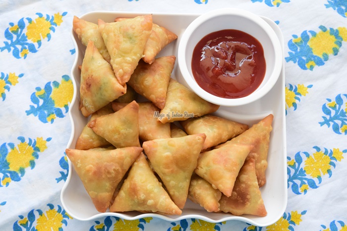 Gujarati Chana Dal Samosa with Homemade Patti | Magic of Indian Rasoi
