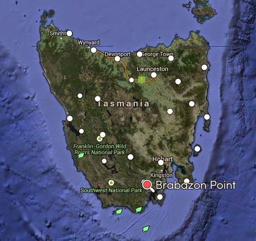 Brabazon Family History: Brabazon Landmarks - Tasmania & Antarctica