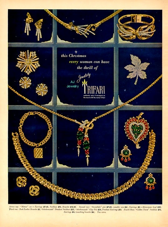 The Closet Historian: Vintage Ad Spotlight: Trifari