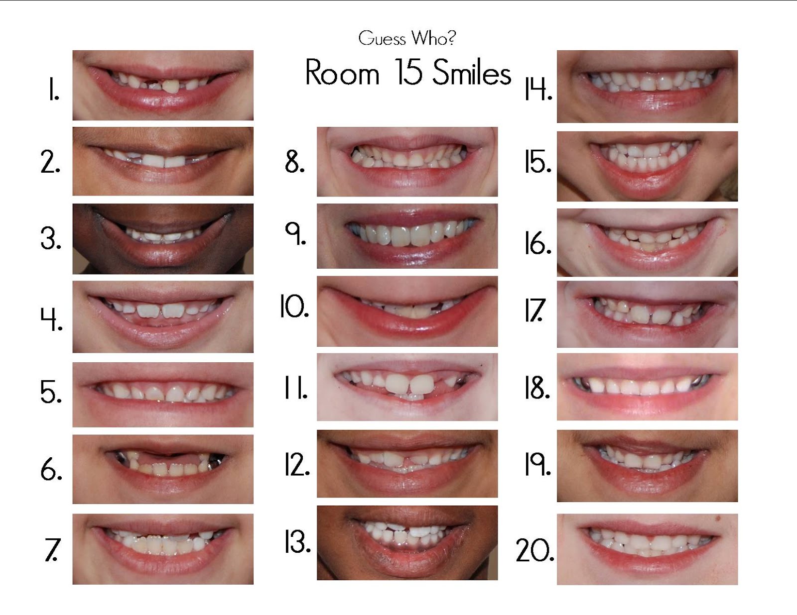 ms. brown's classroom: Smile!