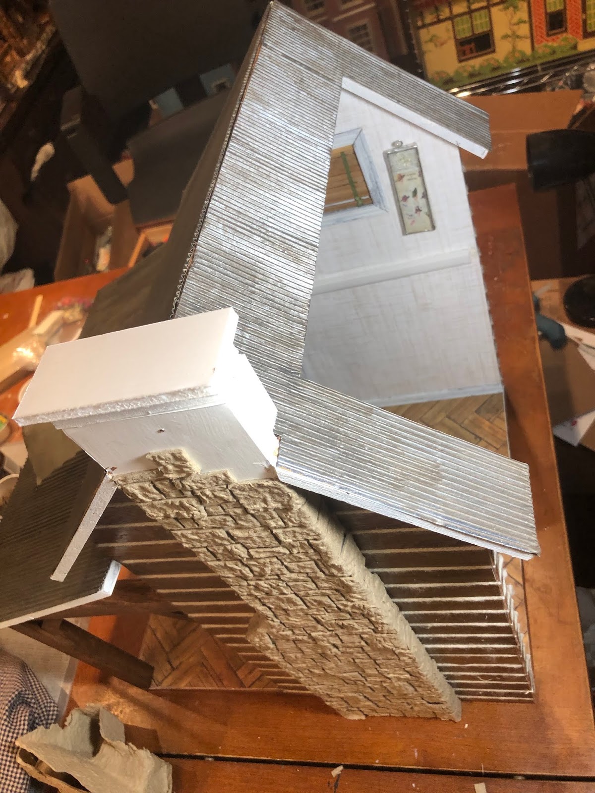 . Tulsa Tiny Stuff : Shabby Chic Cabin Chimney