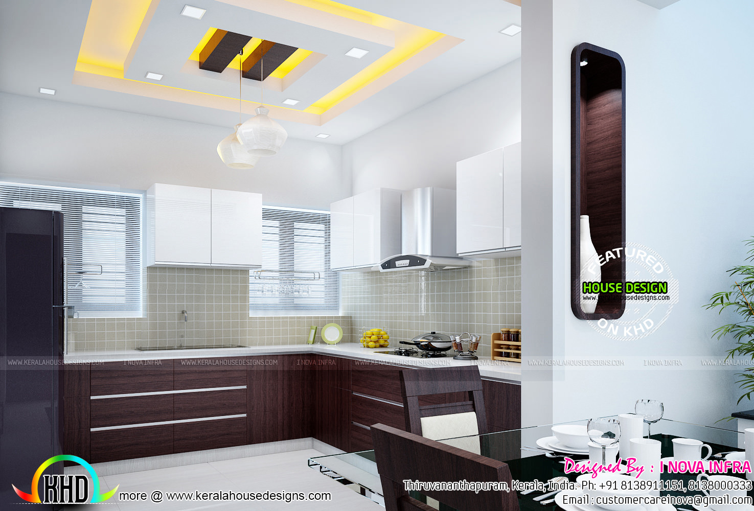 Modular kitchen Kerala - Kerala Home Design and Floor Plans - 9K+ Dream ...