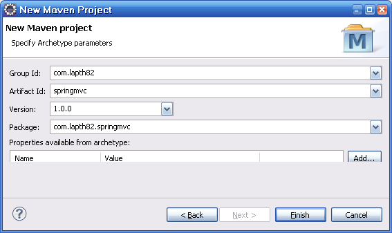 Java Technologies In Action Create Springmvc Project By Maven In Eclipse