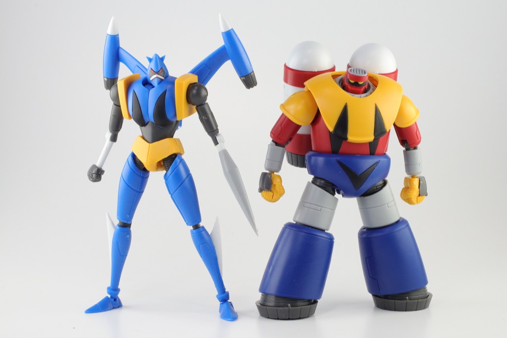 [ Review ] - Super Mini Pla - Getter Liger , Getter Poseidon & Tomahawk ...