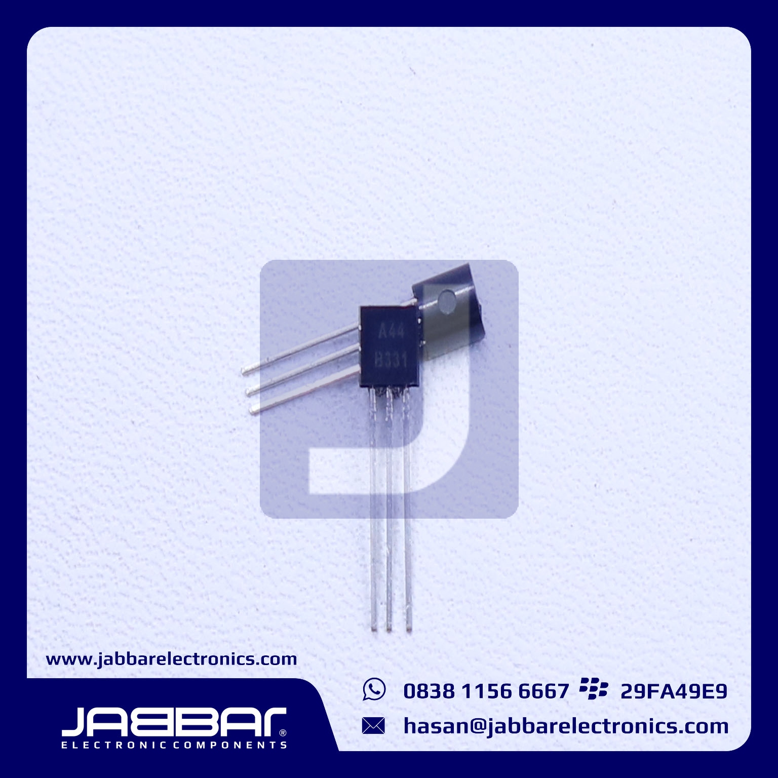 JUAL TRANSISTOR A44 B331 - Pusat Komponen Elektronika