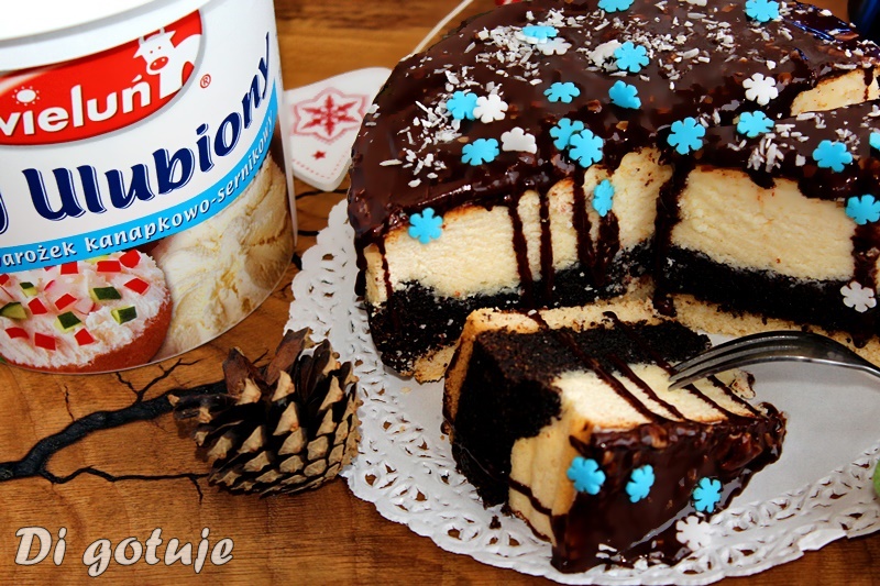 Seromak/Seromakowiec/Sernik z makiem (z gotową masą makową) | Di bloguje